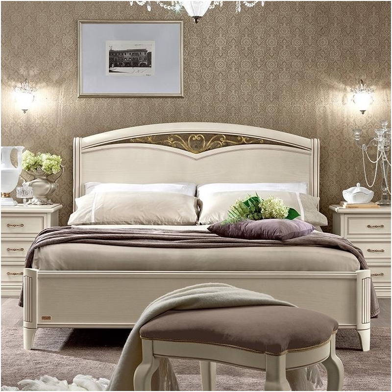 Кровать Camelgroup Nostalgia Bianco Antico 140х200, ковка, 085LET.32BA